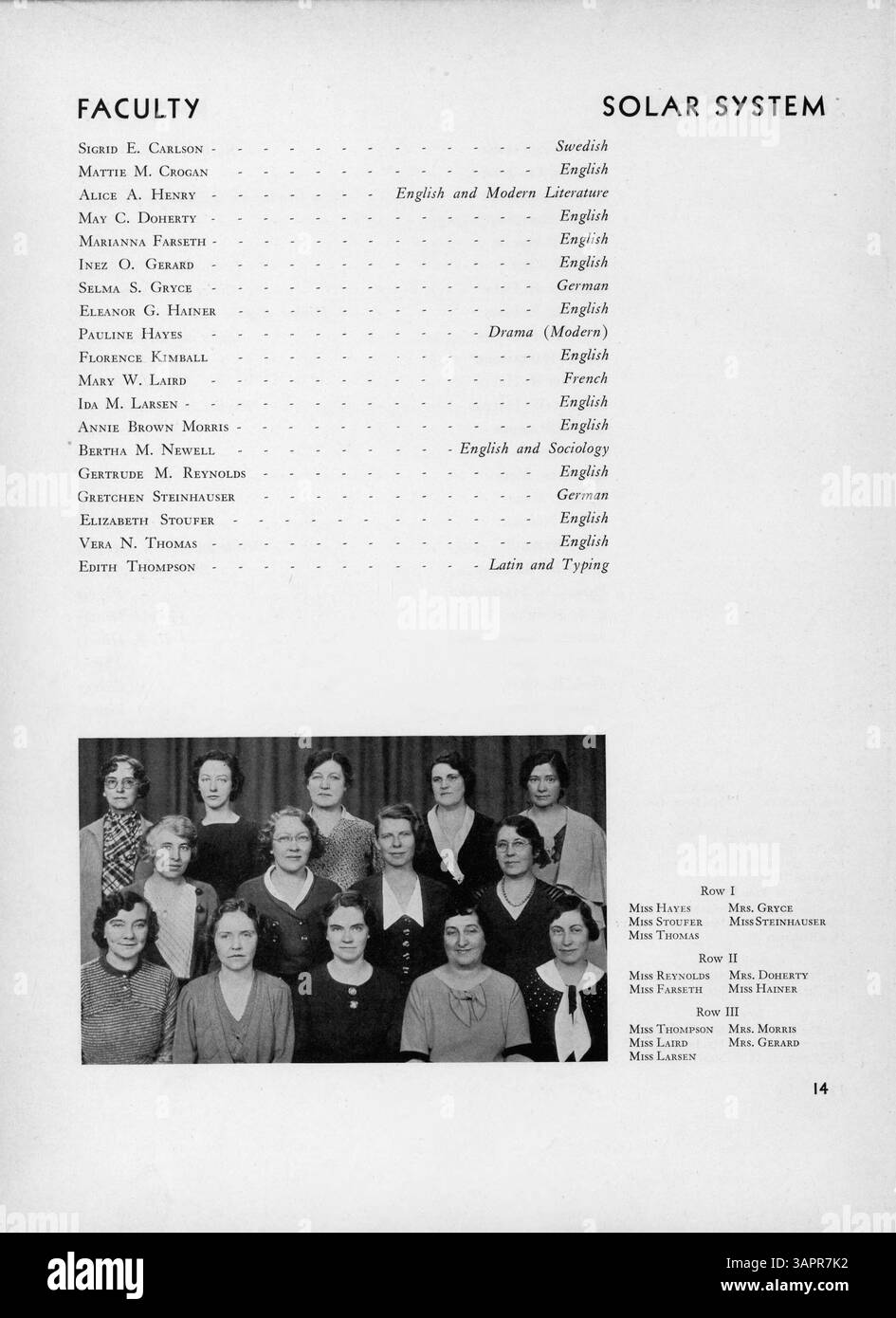 This 1934 high school yearbook captures students, teachers, clubs ...