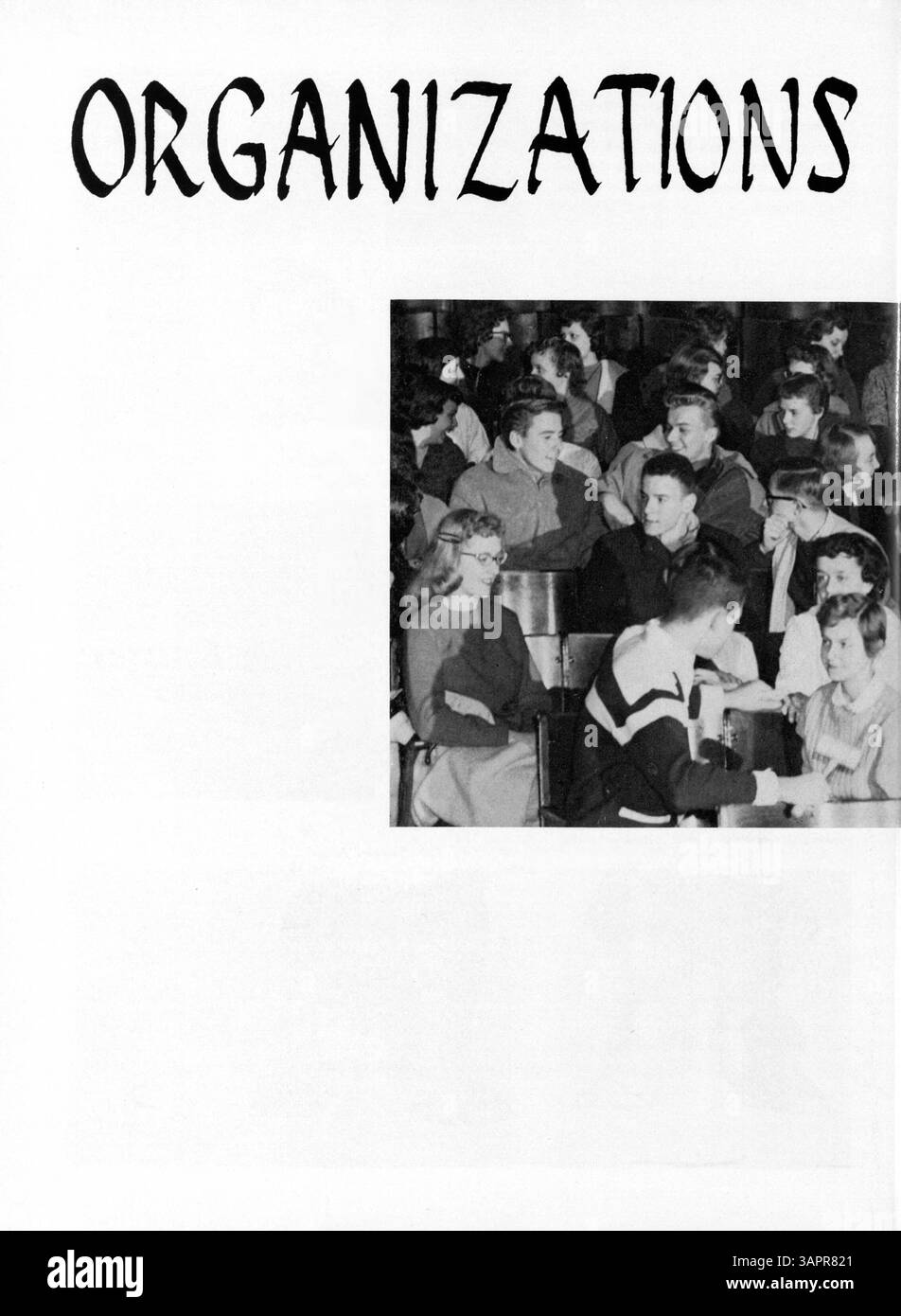 The 1958 'Sagamore' yearbook from Roosevelt High School commemorates ...