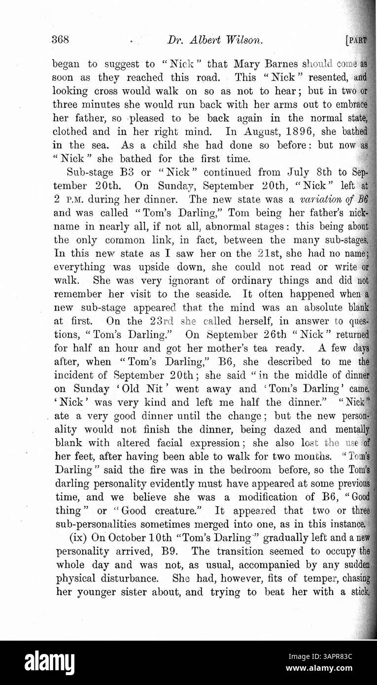 This article recounts the case of Mary Barnes, a 12-year-old who began ...