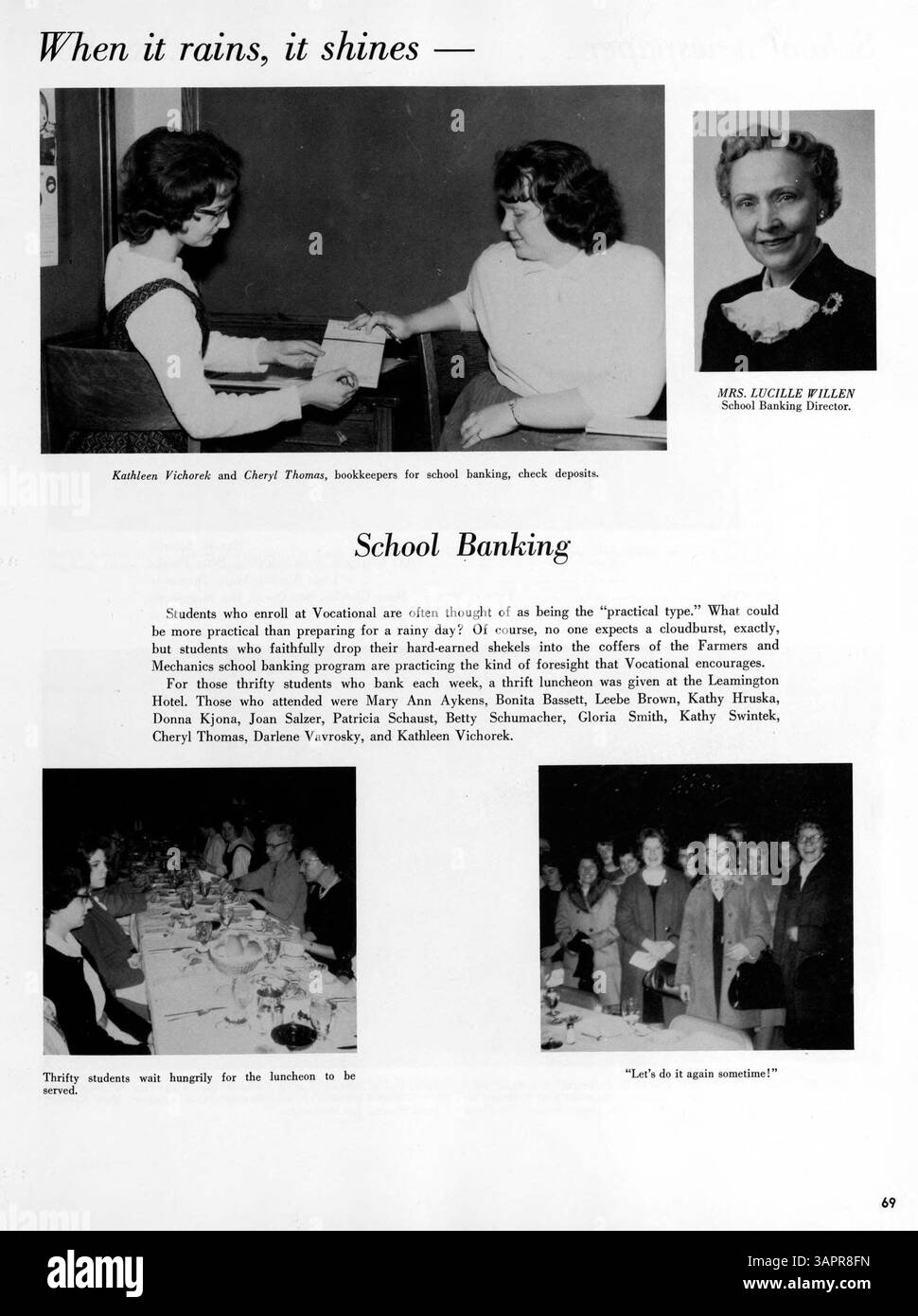 The 1962 Vocational Yearbook, '62 Tradewind,' showcases the students ...