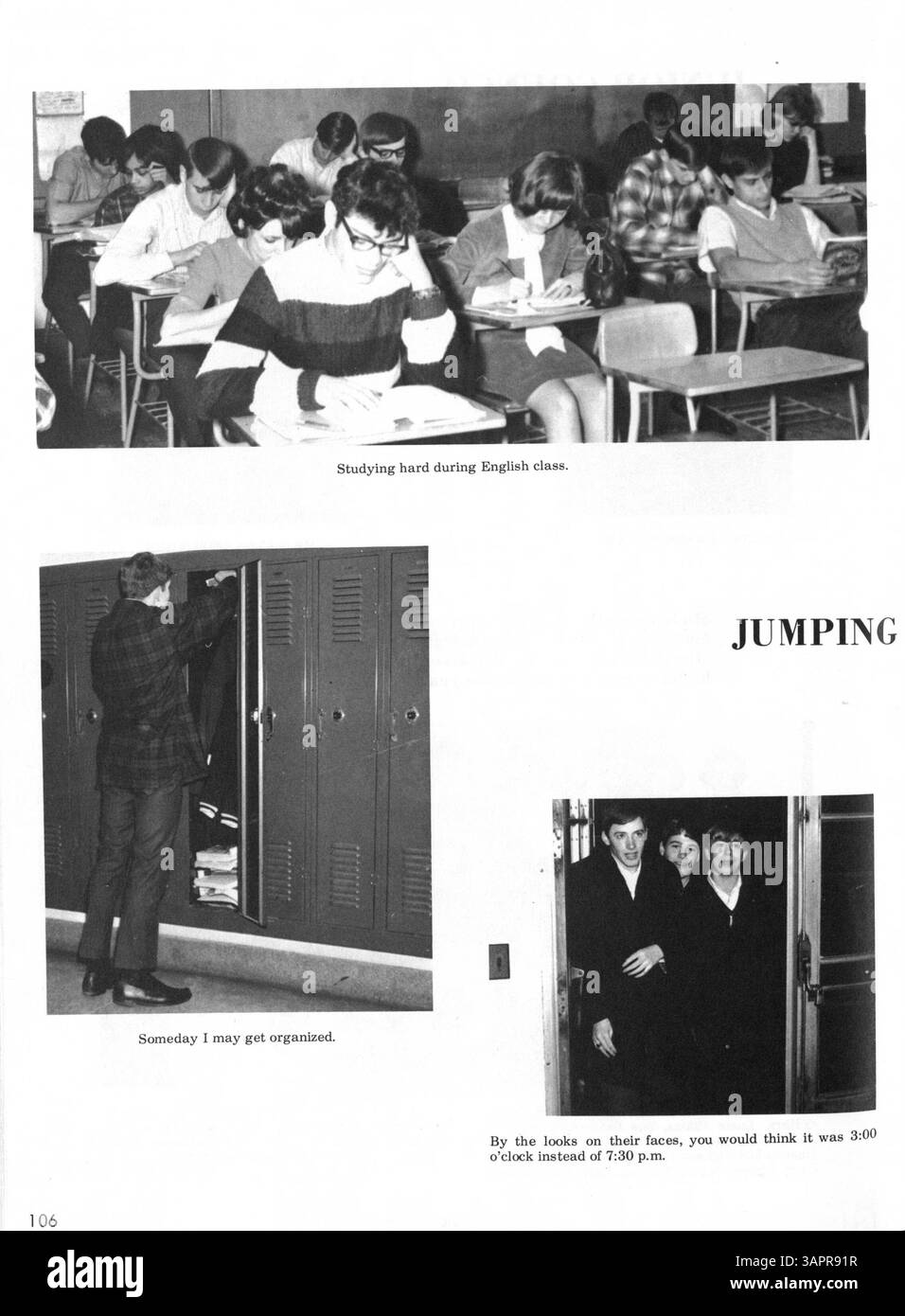 The 1966 'Tradewind' yearbook from a vocational school documents the ...