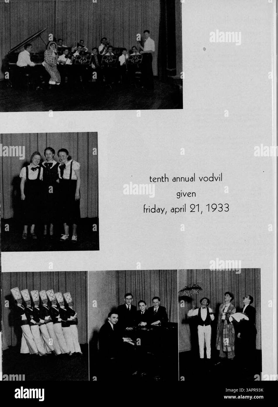 The 1934 'Wizard' Yearbook captures important events from the 1933-1934 ...