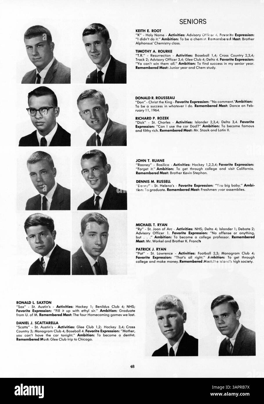 The 1965 De La Salle Yearbook documents the students, faculty, clubs ...
