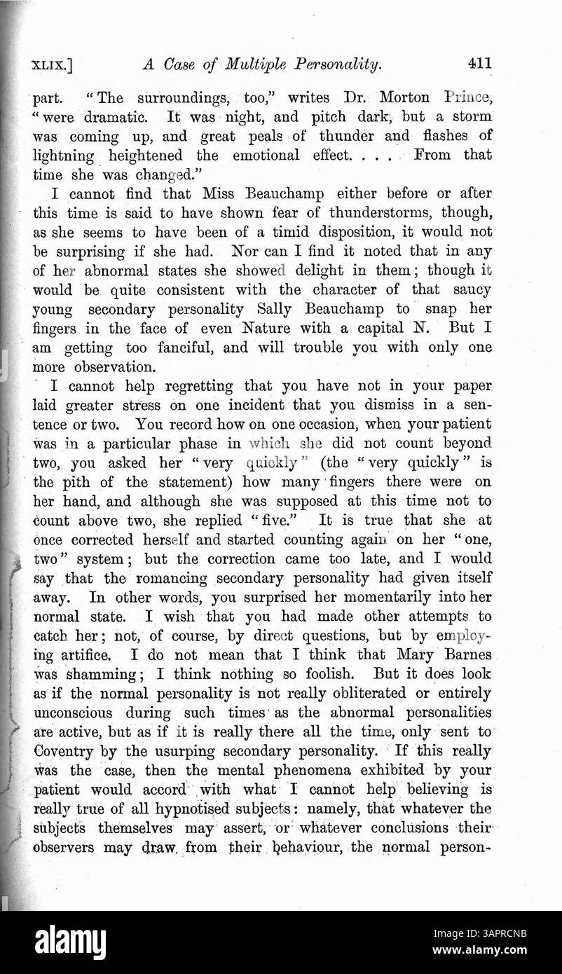 This article covers the case of Mary Barnes, a 12-year-old girl in 1894 ...