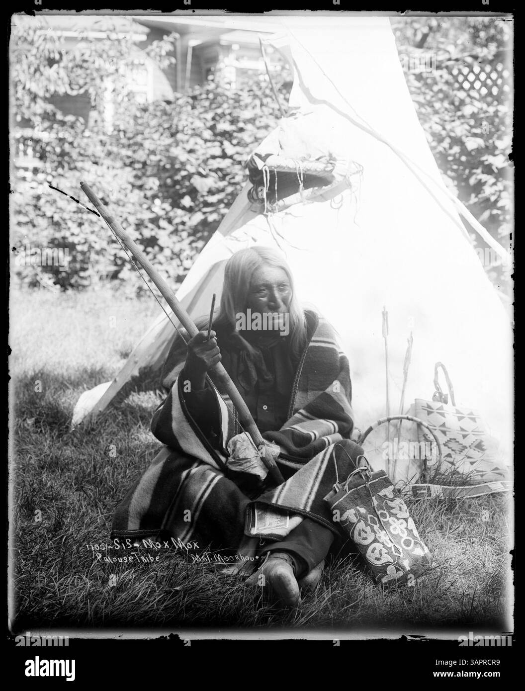 This photograph by Lee Moorhouse shows Hoo-sis-mox-mox, also known as ...