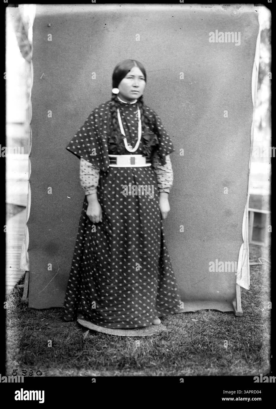 This photograph features tribal women in various regalia, showcasing ...