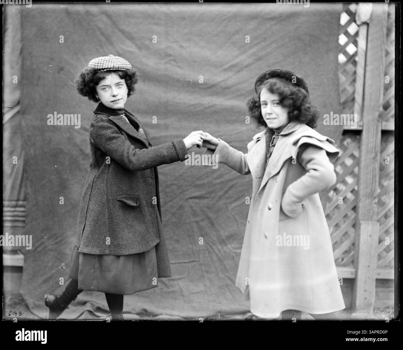 This photograph depicts actors from the Juvenile Opera Company ...