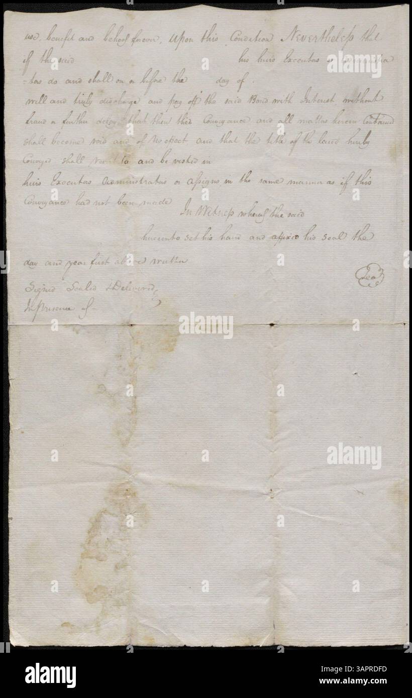 1801 agreement hi-res stock photography and images - Alamy
