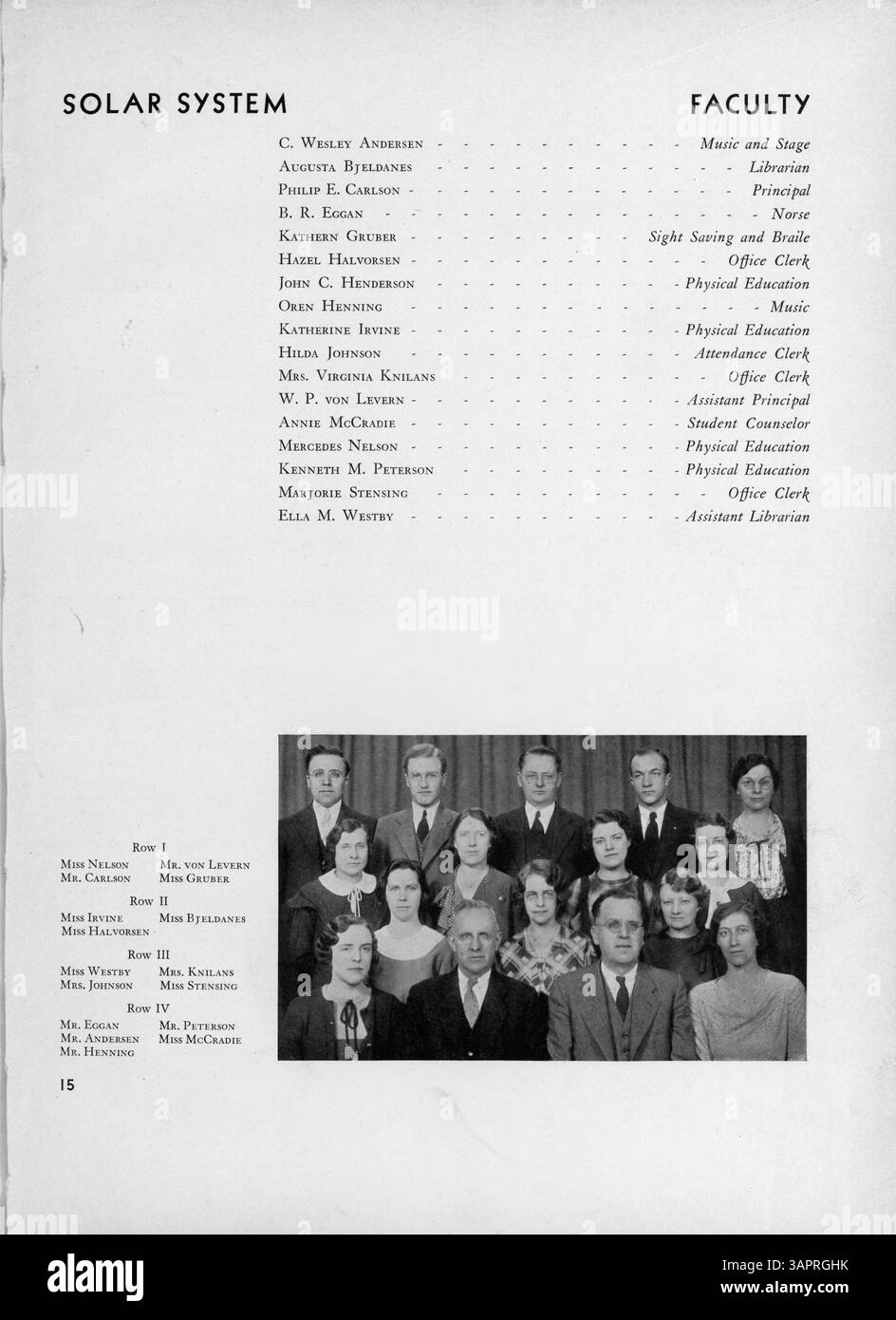 This 1934 high school yearbook captures students, teachers, clubs ...