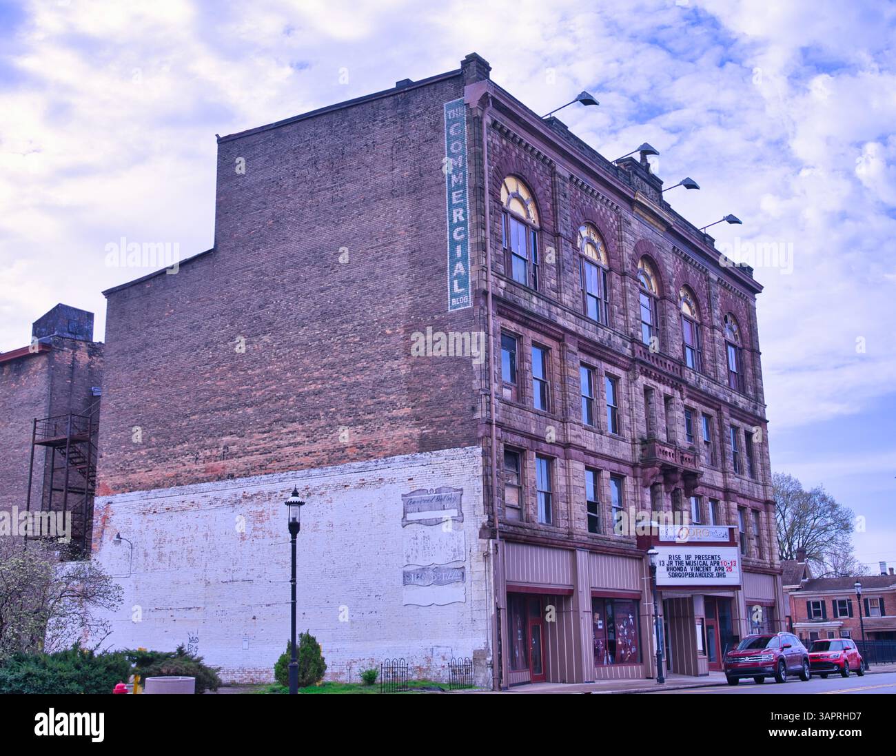 The Sorg Opera House / The Commercial Building in Middletown Ohio USA ...