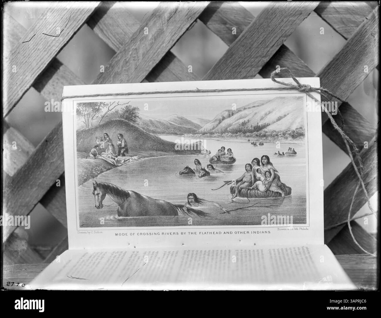 Illustration from Isaac I. Stevens' report detailing a route for the ...