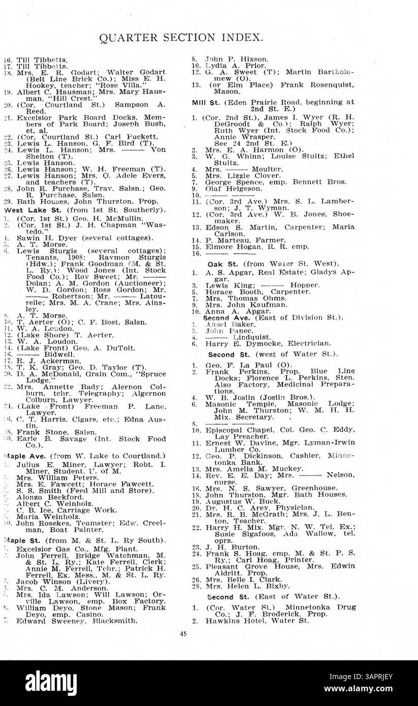 This map shows Lake Minnetonka, including its bays, channels, lakes ...