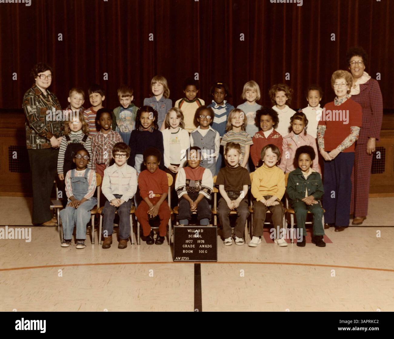 The Willard Elementary Yearbook 1978 includes class photos from the ...