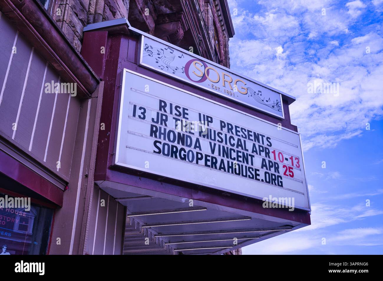 The Sorg Opera House / The Commercial Building in Middletown Ohio USA ...