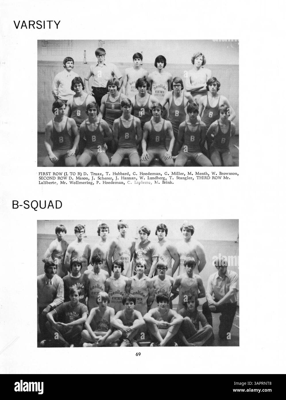 The 'Benilden '73' yearbook from Benilde High School documents the ...