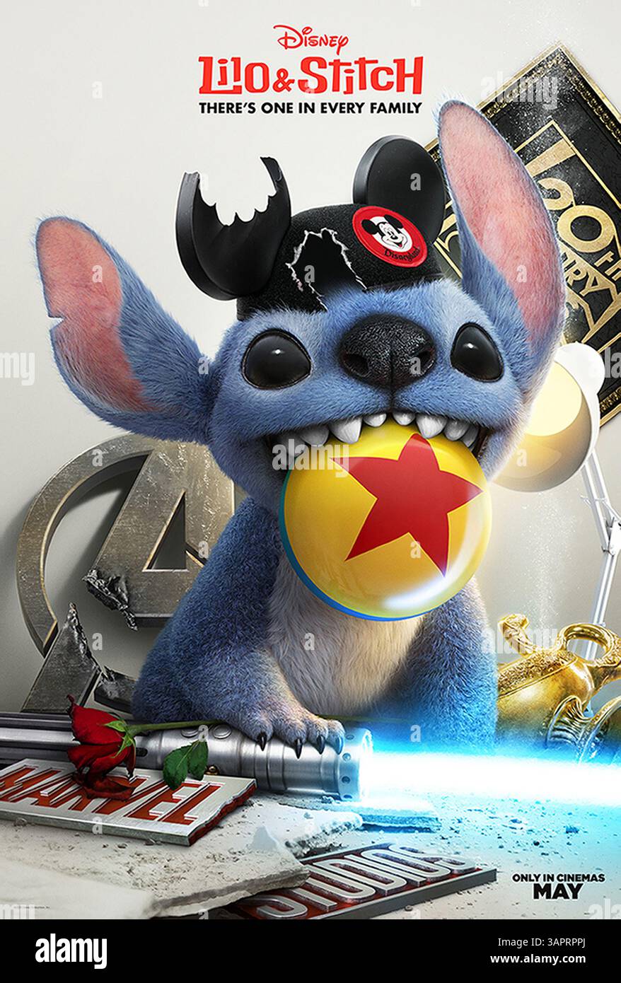 Lilo & Stitch (2025)POSTER ART *Filmstill - Editorial Use Only* see ...