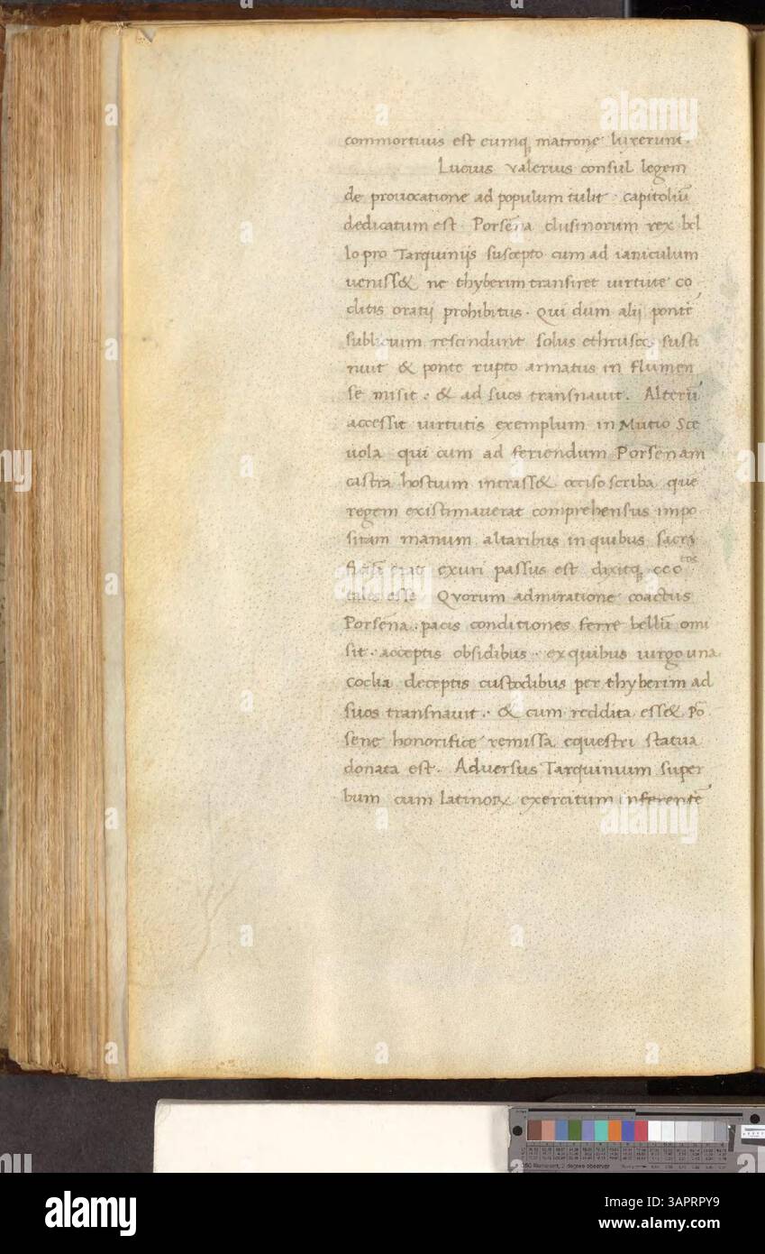 This work by Sextus Ruffus provides a summarized version of Livy’s History of Rome, outlining ...