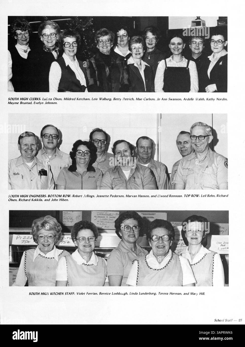 The 1981 Tiger yearbook from South High School reflects the major ...