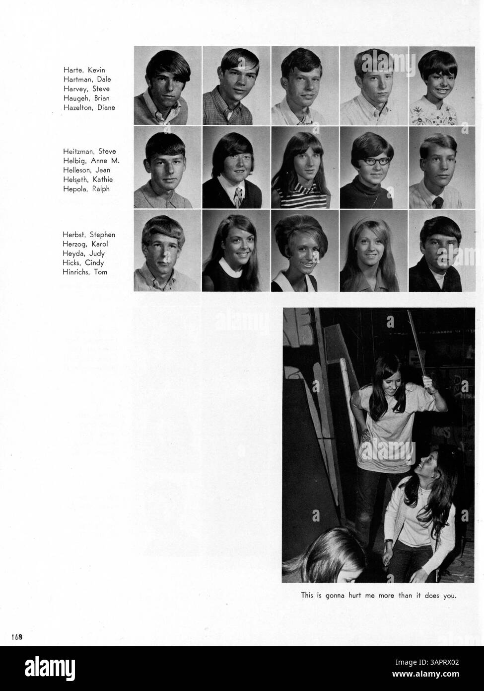 The 1970 'Bear' yearbook from Lincoln High School documents student ...