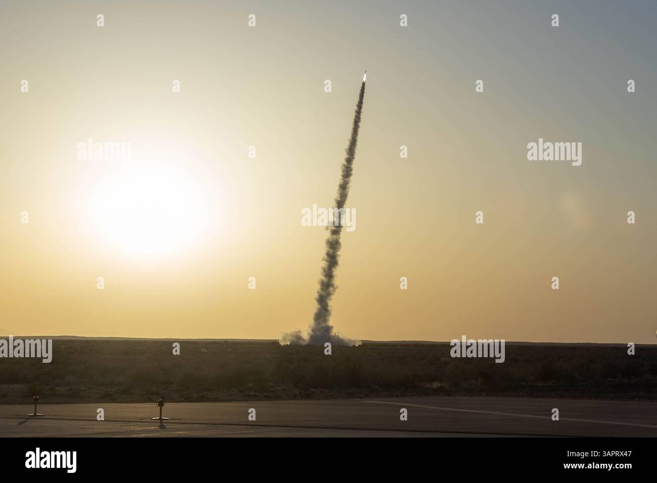 Dugway, Utah, USA. 8th Apr, 2025. An M142 High Mobility Artillery ...