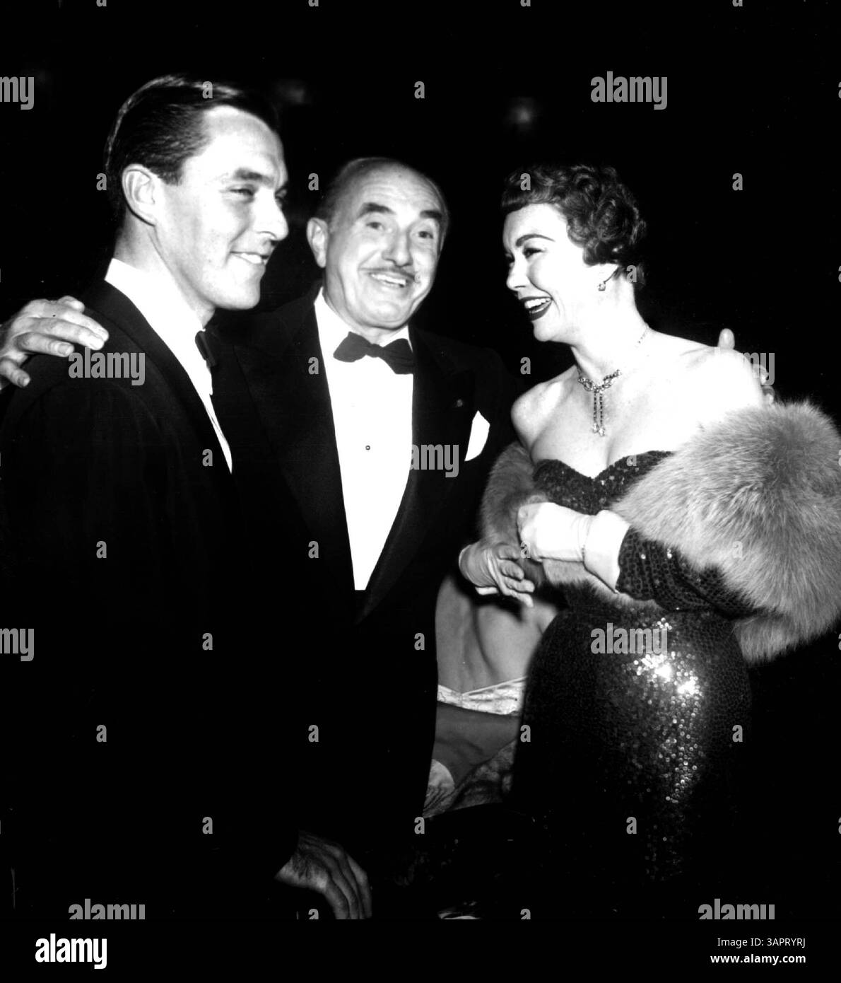 Jan. 1, 2011 - FRED KARGER, JACK WARNER AND JANE WYMAN.#HFK159.Â ...