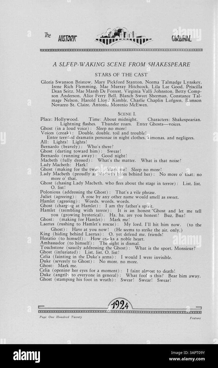 The 1924 edition of the 'Cardinal' yearbook from East High School ...