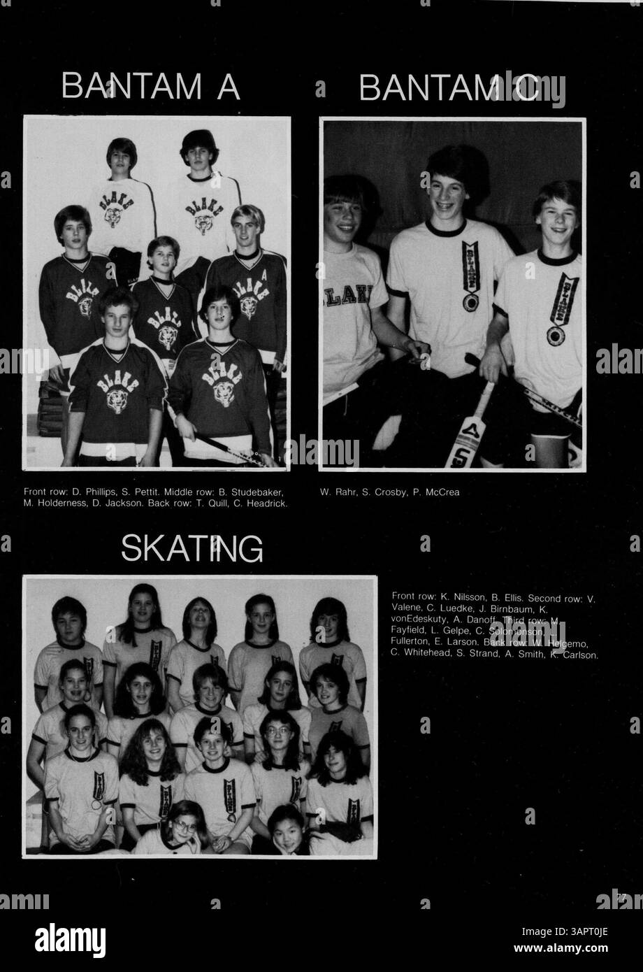 Blake Middle School’s 1983 yearbook offers a detailed visual record of ...