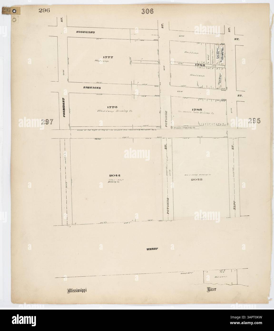 Volume 4 of the Atlas of the City of St. Louis includes detailed maps ...