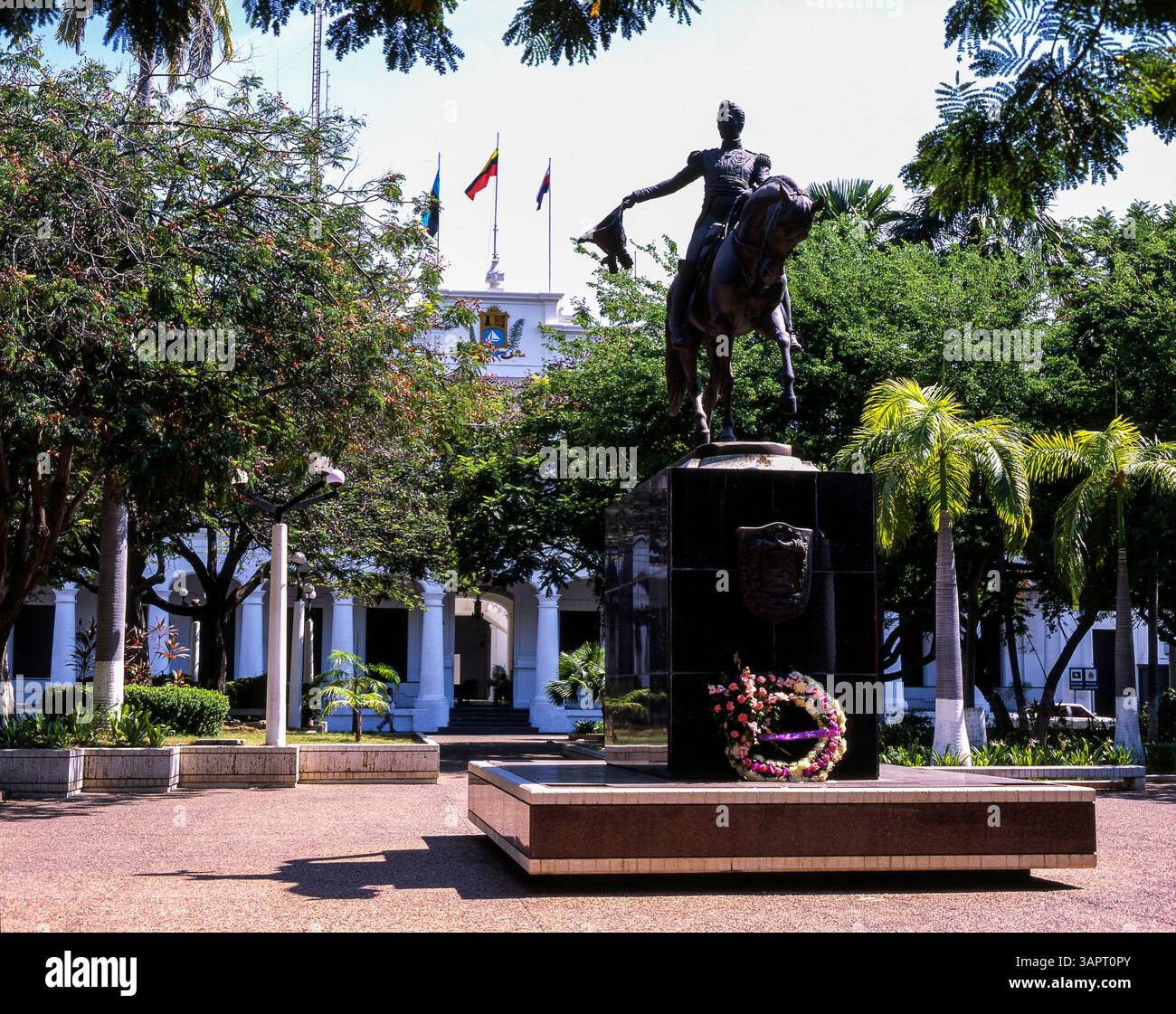 Venezuela. State of Zulia. Maracaibo. Plaza Bolivar Stock Photo - Alamy