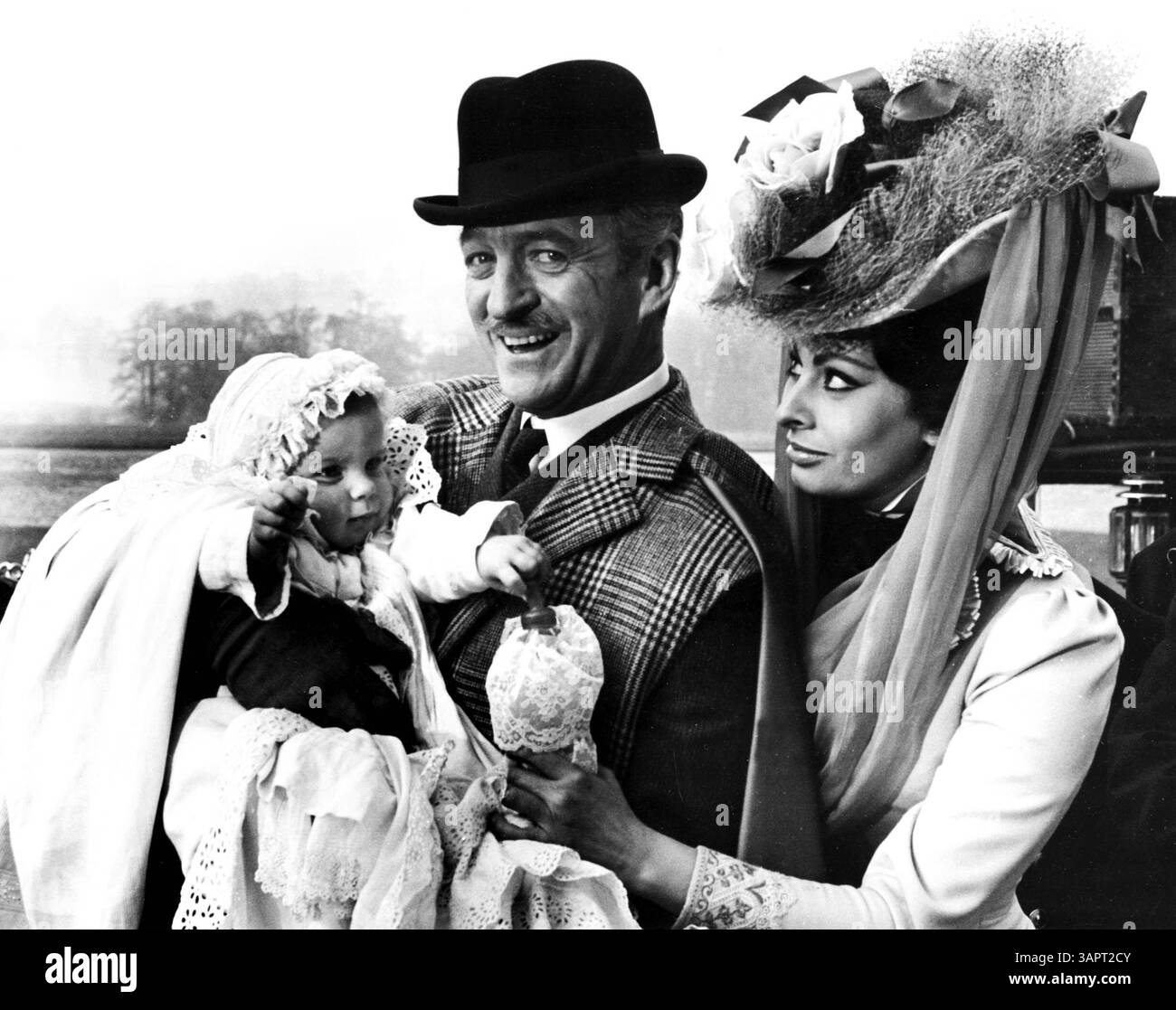 Jan. 1, 2011 - DAVID NIVEN SR., SOPHIA LOREN AND BABY ANDREW SIMON ...