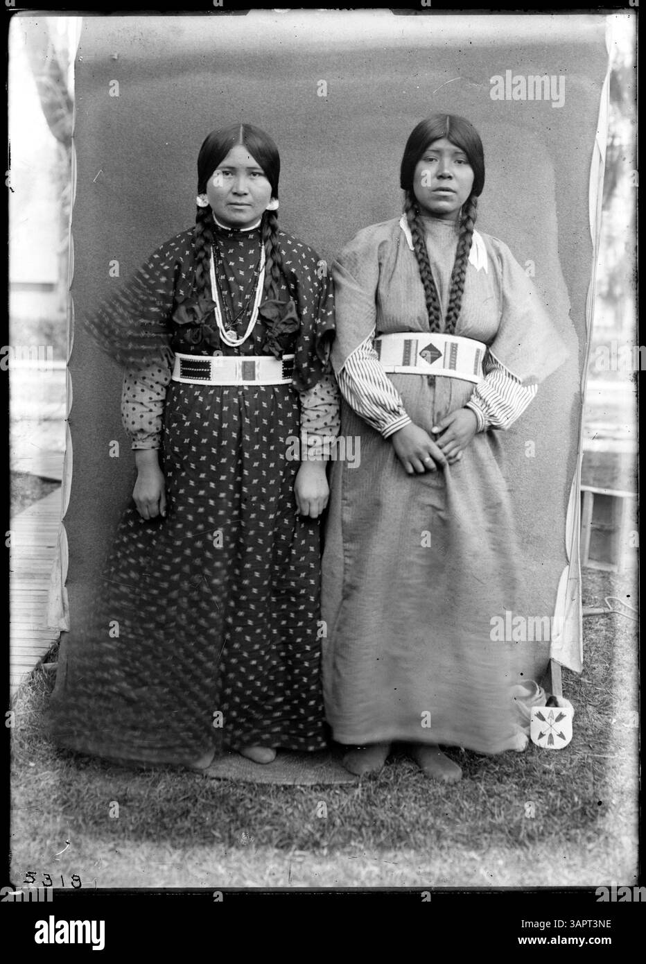 This photograph by Lee Moorhouse depicts tribal women dressed in ...