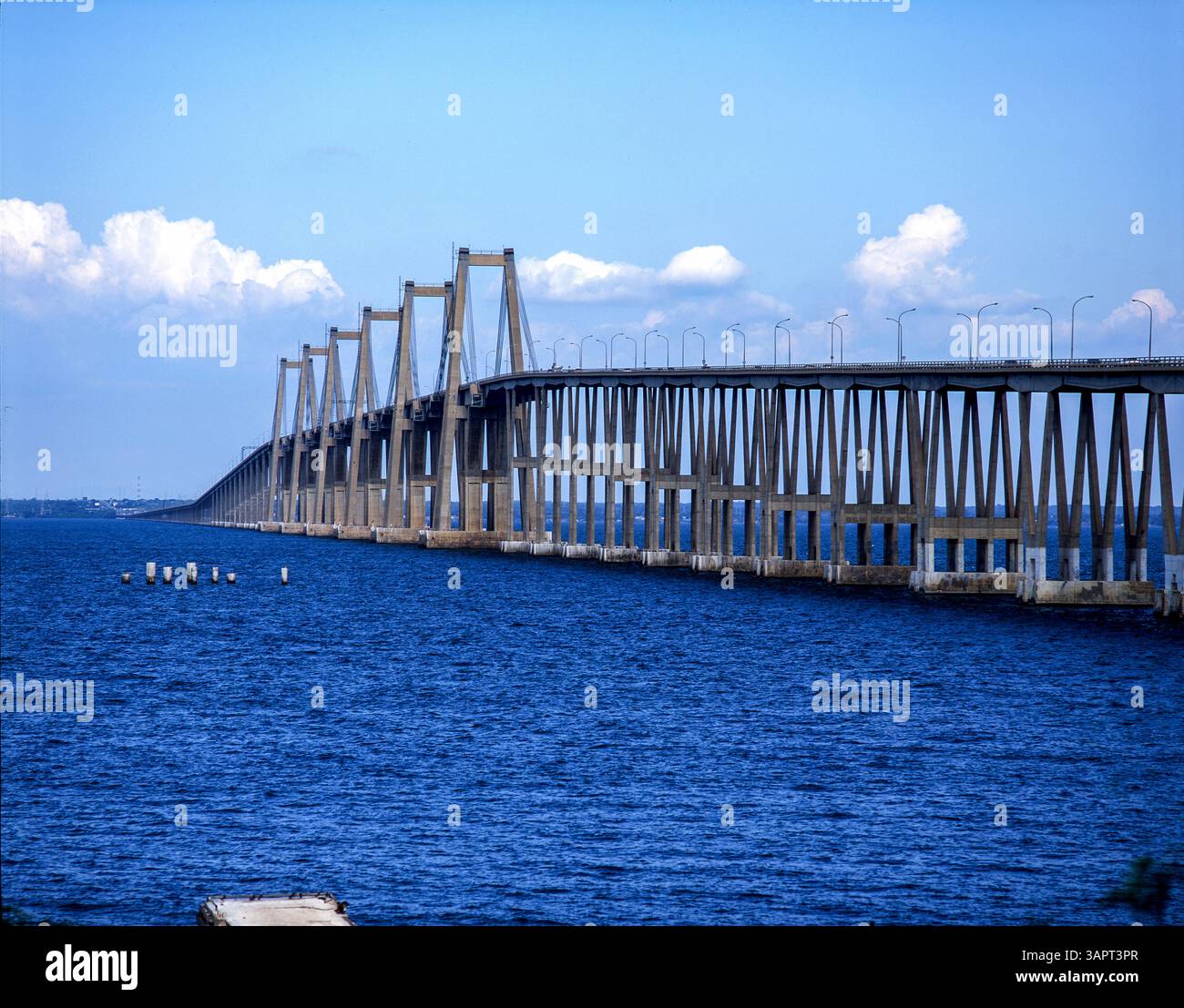 Venezuela. State of Zulia. Lake Maracaibo. Rafael Urdaneta Bridge Stock ...