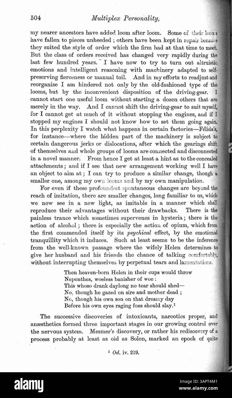 Dr. Myers presents two case studies of multiplex personality: one of ...
