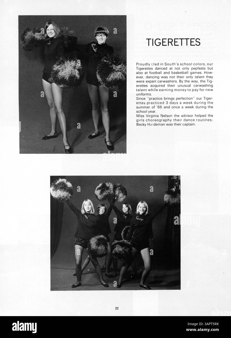 This yearbook from South High School, titled '67 Tiger,' documents key moments of the 1966-1967 ...