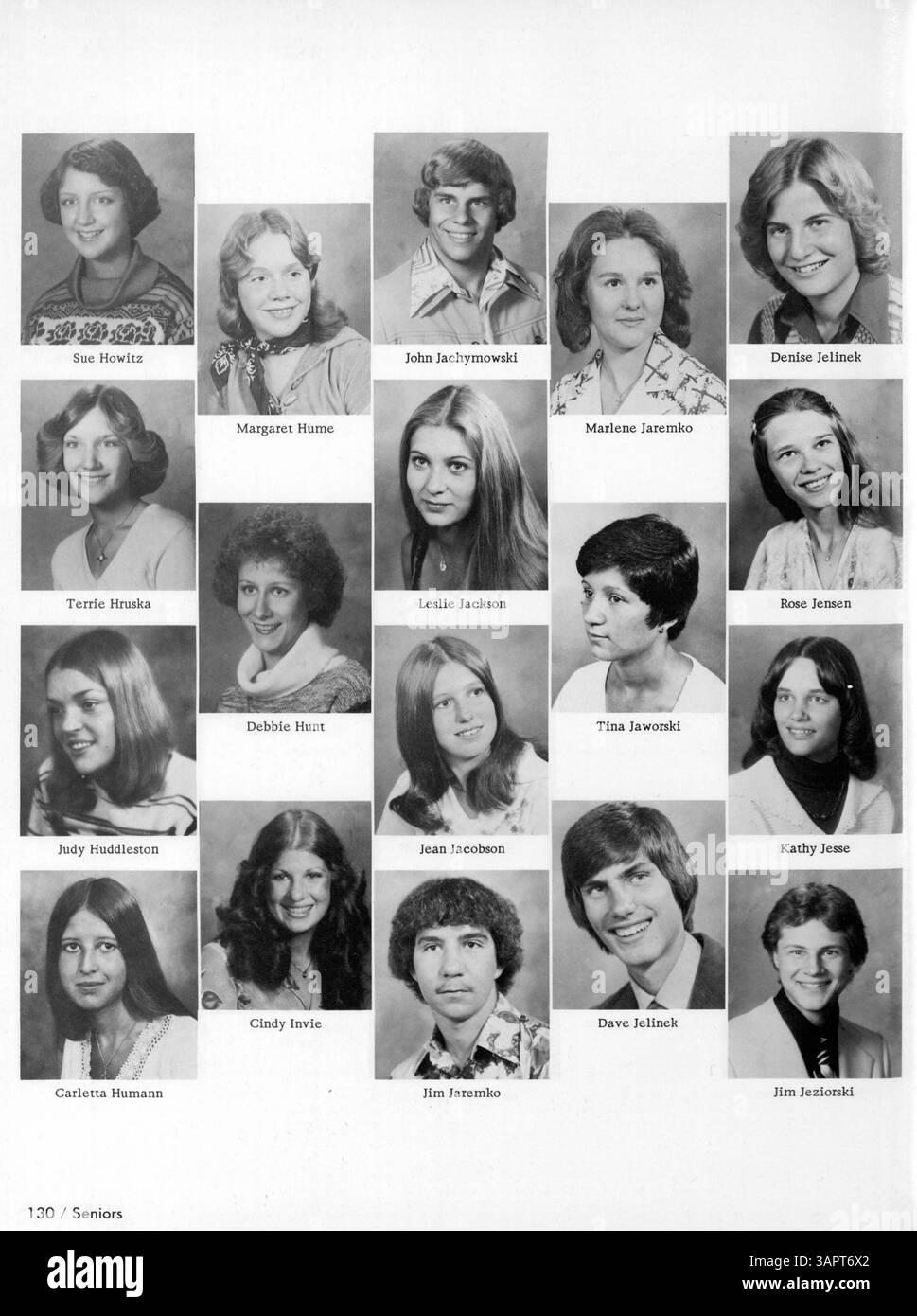 The 1977 'Edison Wizard 77' Yearbook documents the student body ...