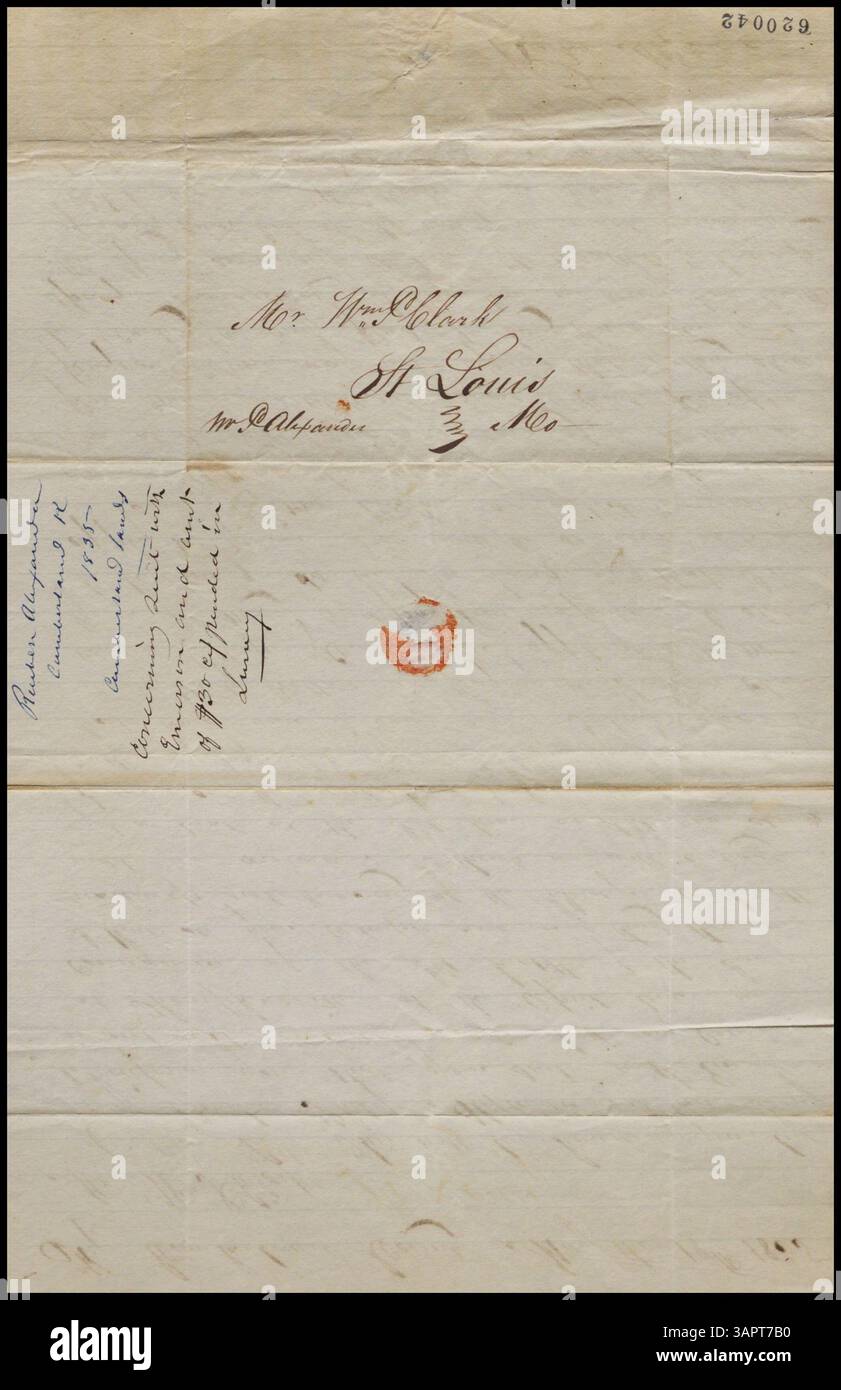 This letter from Reuben Alexander of Cumberland County, Kentucky, to Wm ...