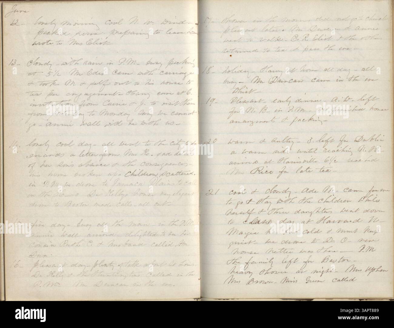 Seth A. Ranlett's diary captures his experiences in St. Louis from 1850 ...