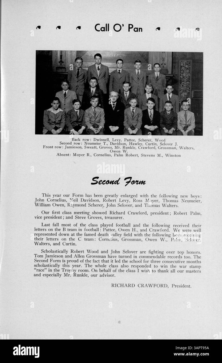 This 1944 edition of Blake's Call-O'-Pan Yearbook presents a detailed ...