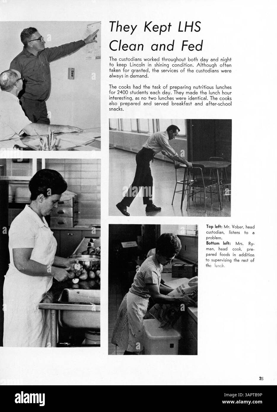 The 1970 Bear Yearbook from Lincoln High documents key moments from the ...