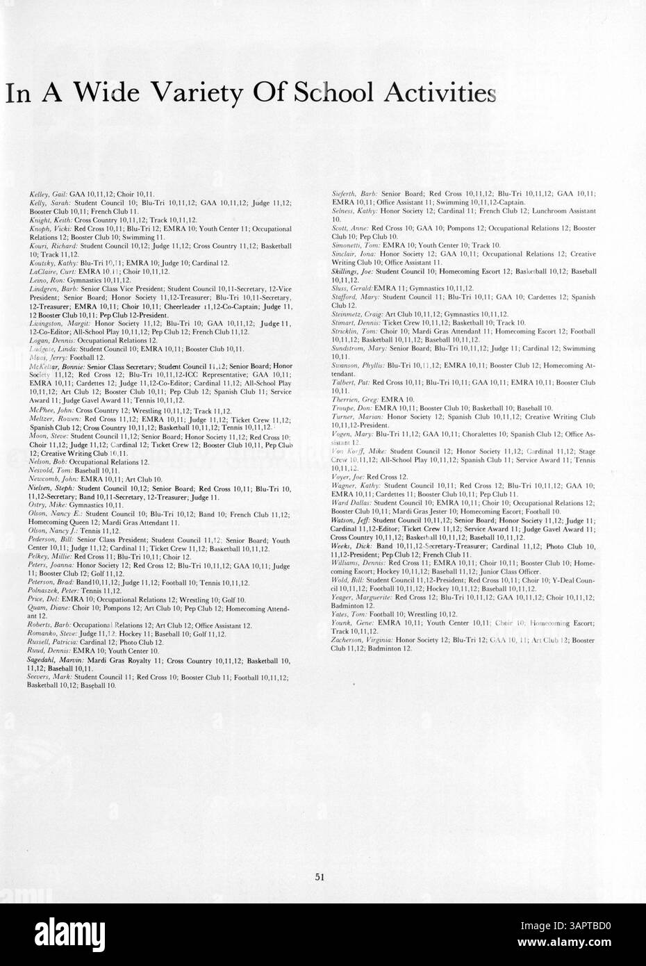 Marshall High School's 1967 'Cardinal' yearbook documents the 1966-1967 school year ...