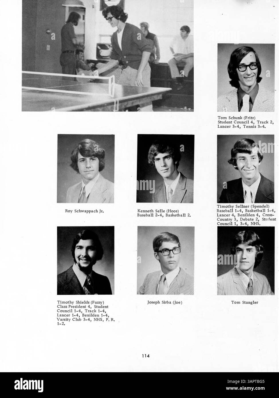 This 1973 high school yearbook captures the students, teachers, sports ...