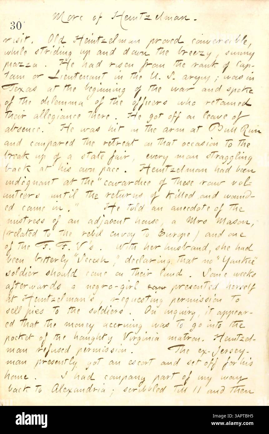 In his diary from March 11, 1862, Thomas Butler Gunn describes a ...