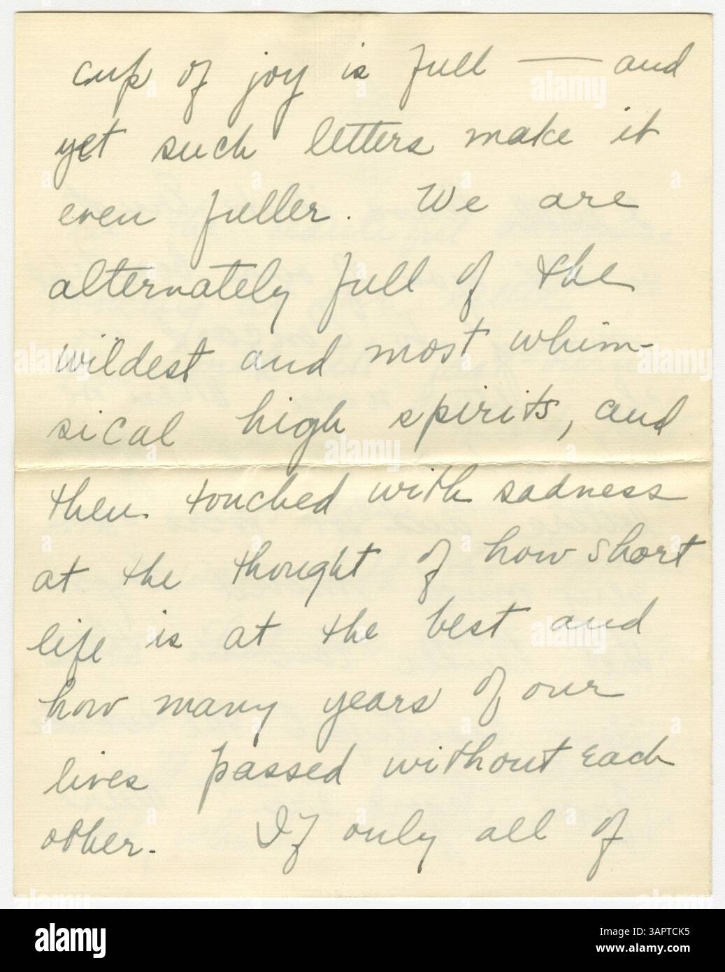 In this letter, Sara conveys her immense joy and emotional fulfillment ...