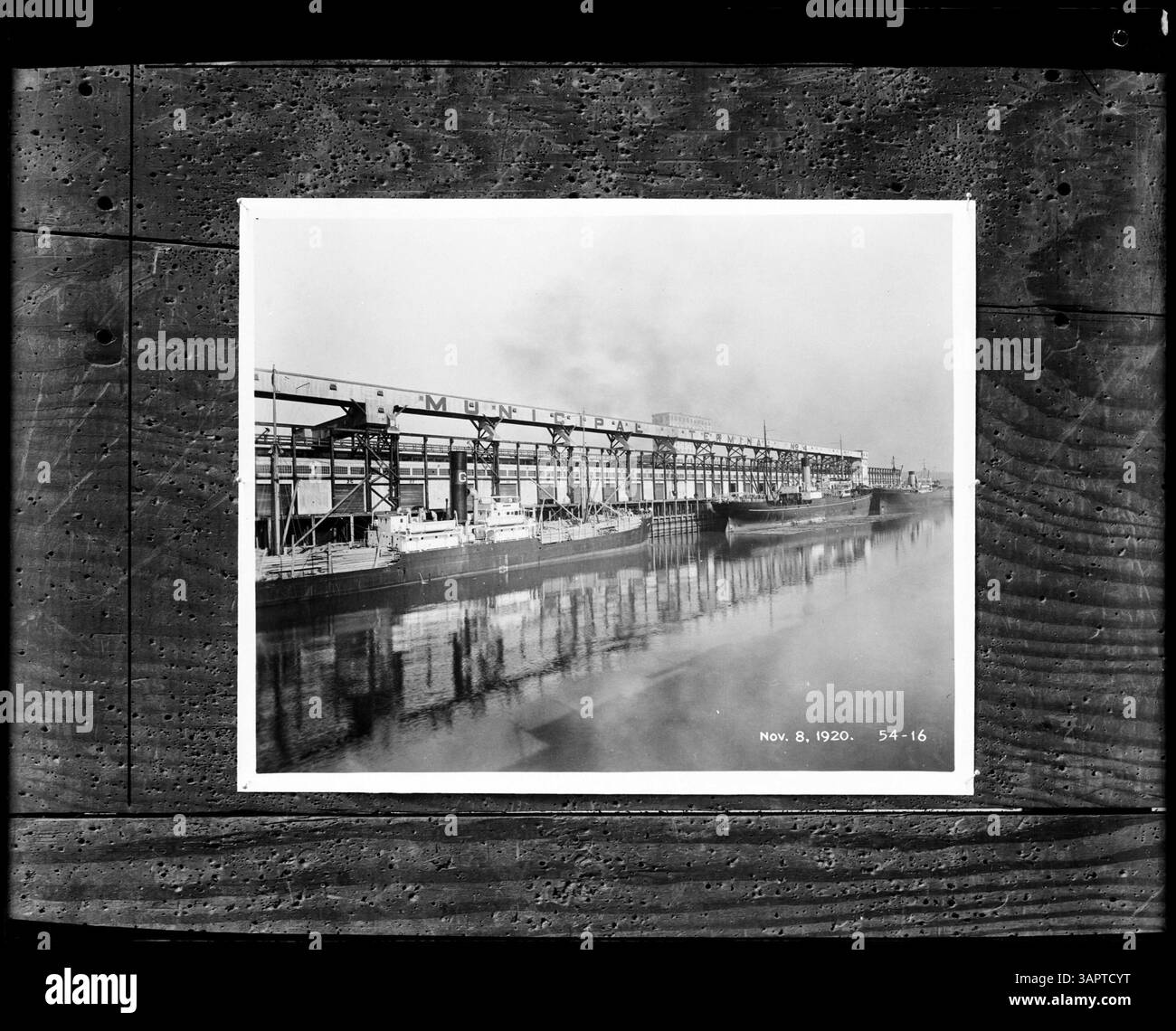 Photograph of the Municipal Dock, captured by Angelus Studio, part of ...