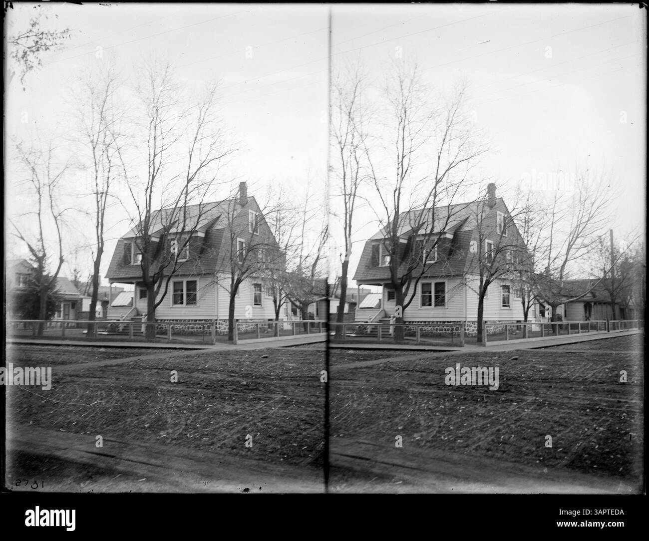 Photograph by Lee Moorhouse of Pendleton homes, including the one-time ...