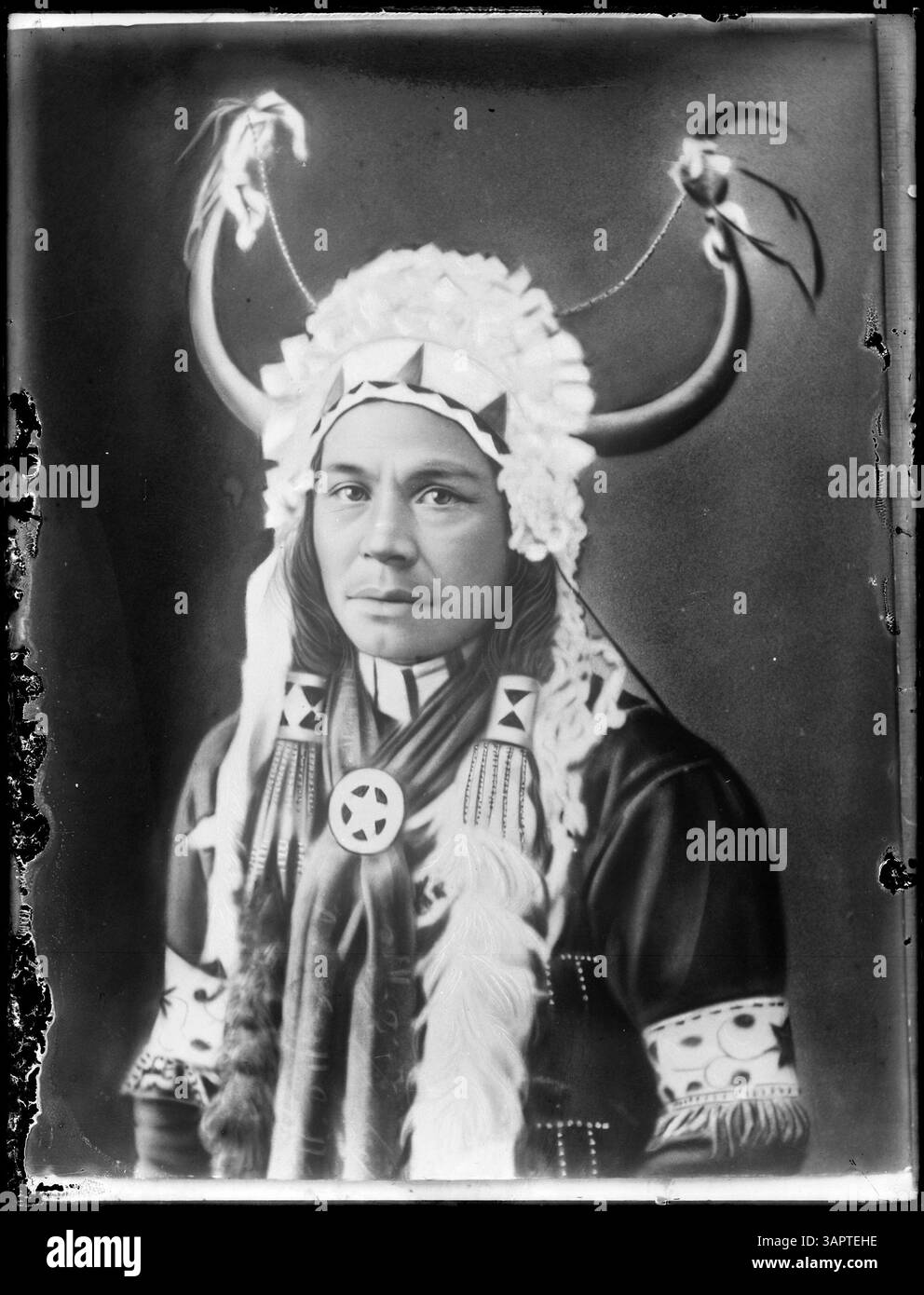 This photograph by Lee Moorhouse shows a tribal man wearing traditional ...