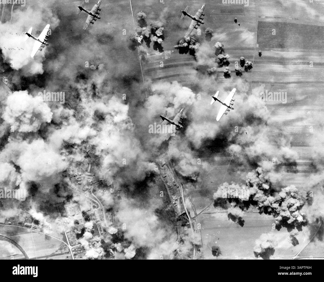 Jan. 1, 2011 - A FORMATION OF B-17 FLYING FORTRESSES OF THE US ARMY AIR ...