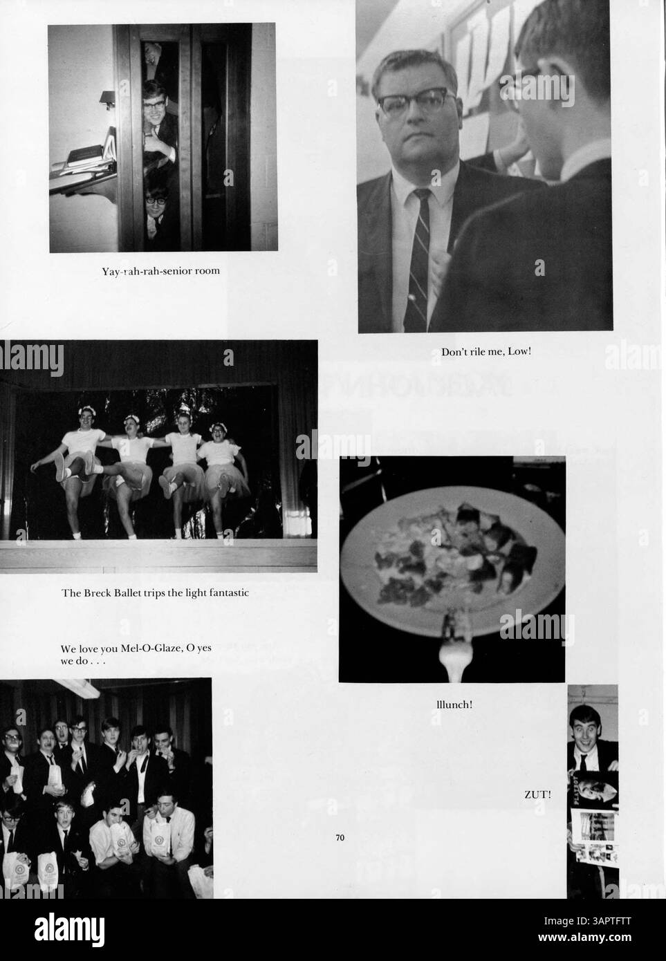 The 1966 'Mustang' Yearbook from Breck School reflects the school's ...