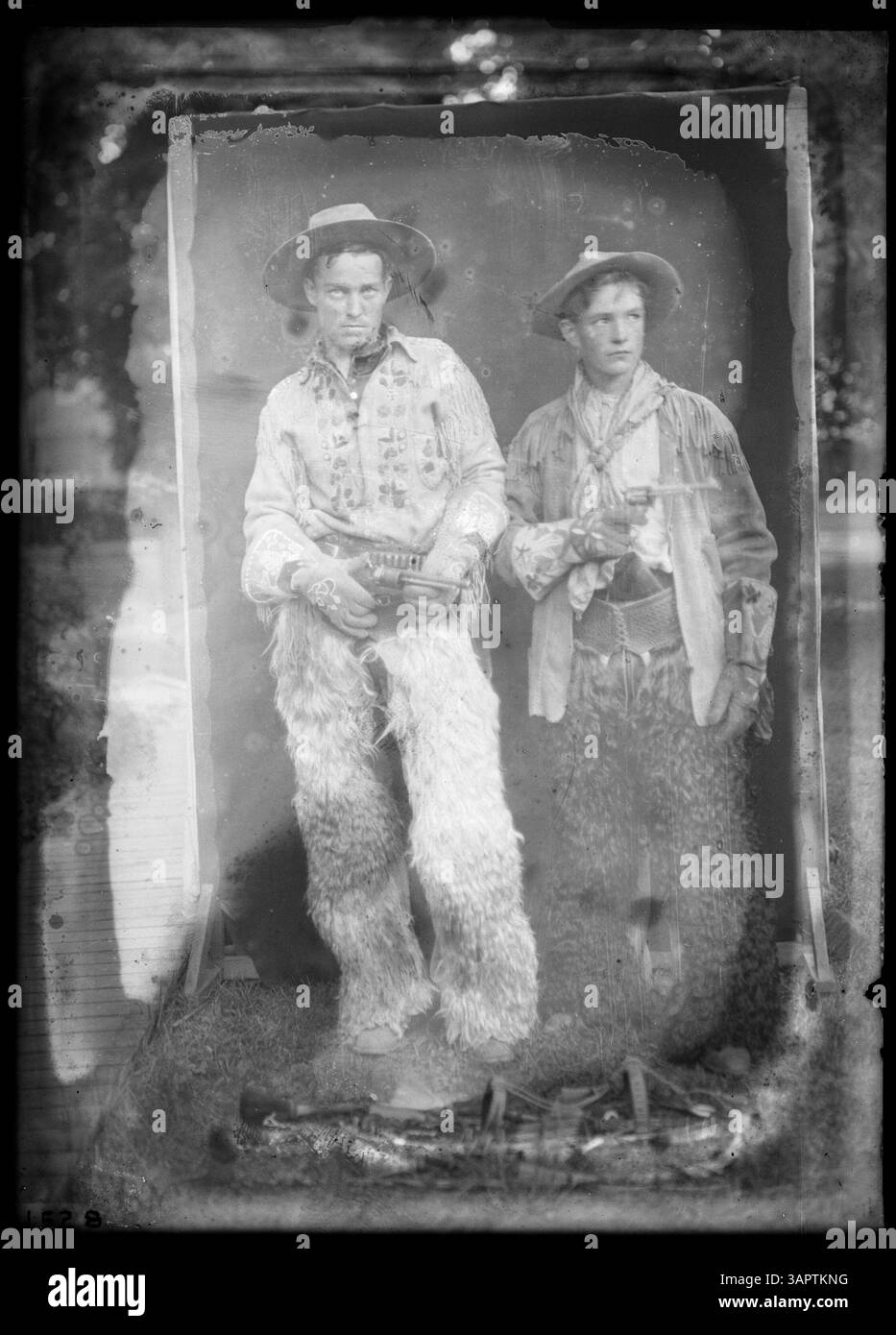 This photograph by Lee Moorhouse captures Glen Bushee, a cowboy ...