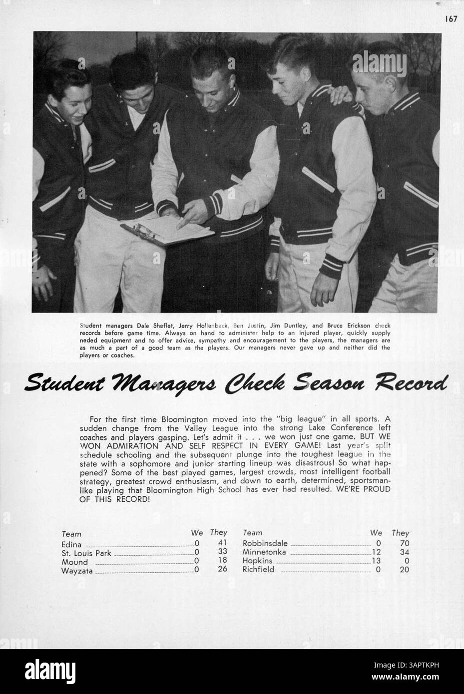 Documenting notable events and milestones from the 1957 1958 school ...